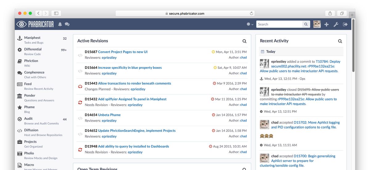 Phabricator Alternatives: 25+ Project Management Tools and Version ... Phabricator Alternatives: 25+ Project Management Tools and Version ...