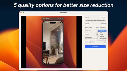CompressX: Ultra video and image compression | AlternativeTo