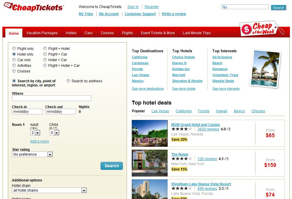 CheapTickets Alternatives and Similar Sites & Apps | AlternativeTo