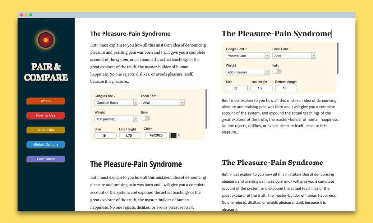 Pair & Compare Alternatives and Similar Sites / Apps | AlternativeTo