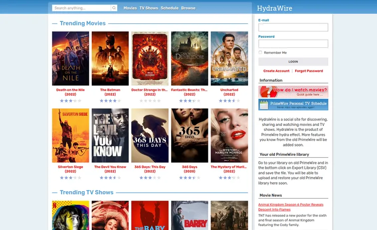 10 Great PrimeWire.li Alternatives: Top Movie Streaming Services in ...