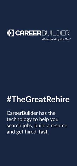 Careerbuilder: Find your next job, fast. Search by skills. View ...