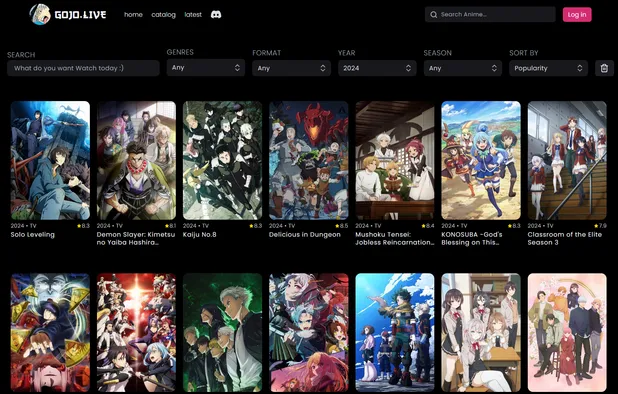 Gojo: Watch your favorite anime online in Dub or Sub | AlternativeTo