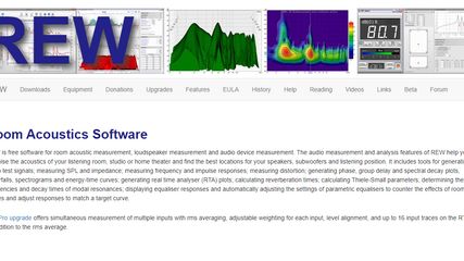 REW: Is free room acoustics analysis software for measuring and ...