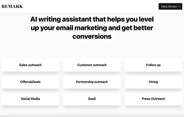 Remark.AI: AI writing assistant that helps you level up your email ...