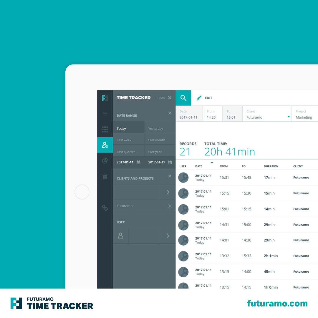 Futuramo Time Tracker Alternatives: 25+ Time Tracking Tools and similar ...