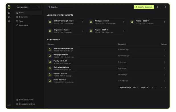 Papra: An open-source document management platform designed to help you ...