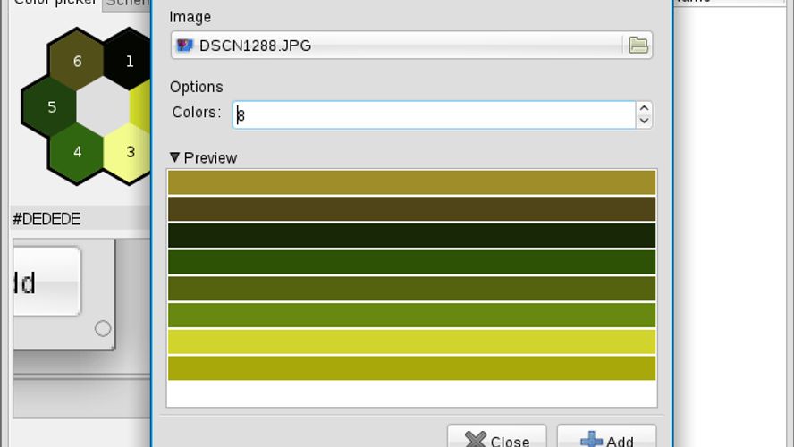 gpick: A color picker and color scheme creation tool | AlternativeTo