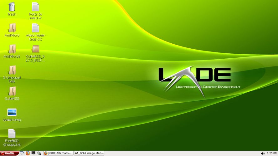 LXDE: The "Lightweight X11 Desktop Environment" is an extremely ...