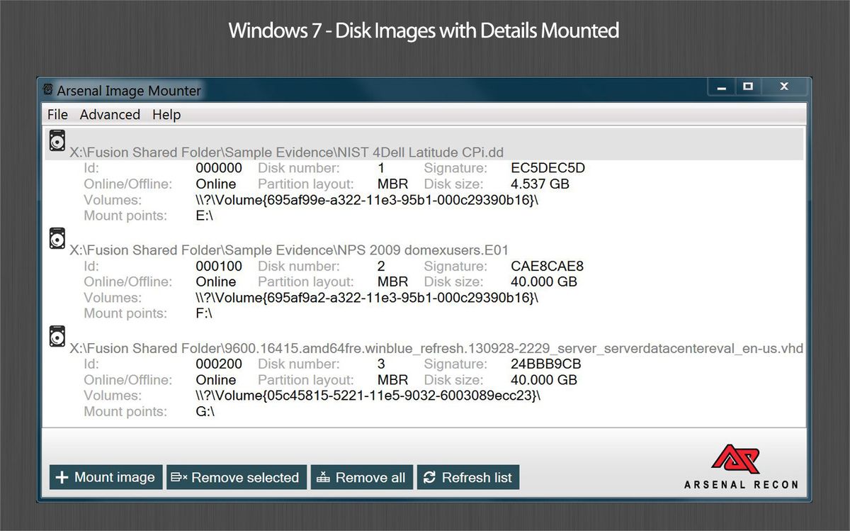 Arsenal Image Mounter Alternatives and Similar Software | AlternativeTo