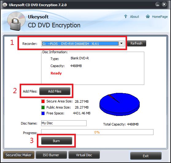 UkeySoft CD DVD Encryption: Can not only help you encrypt CD / DVD ...