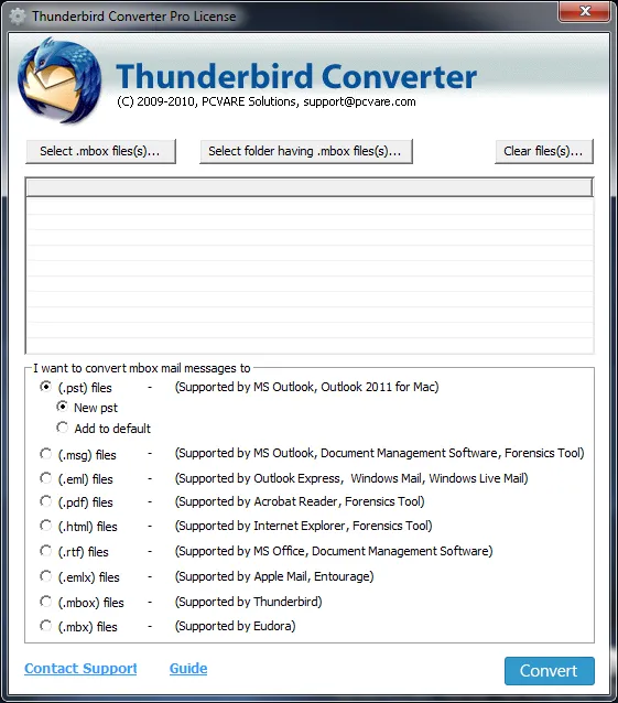 PCVARE Thunderbird Converter Alternatives: Top 19 Mail Converters ...