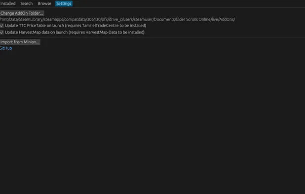 ESO Addon Manager: A cross-platform, unofficial addon manager for The Elder Scrolls Online ...