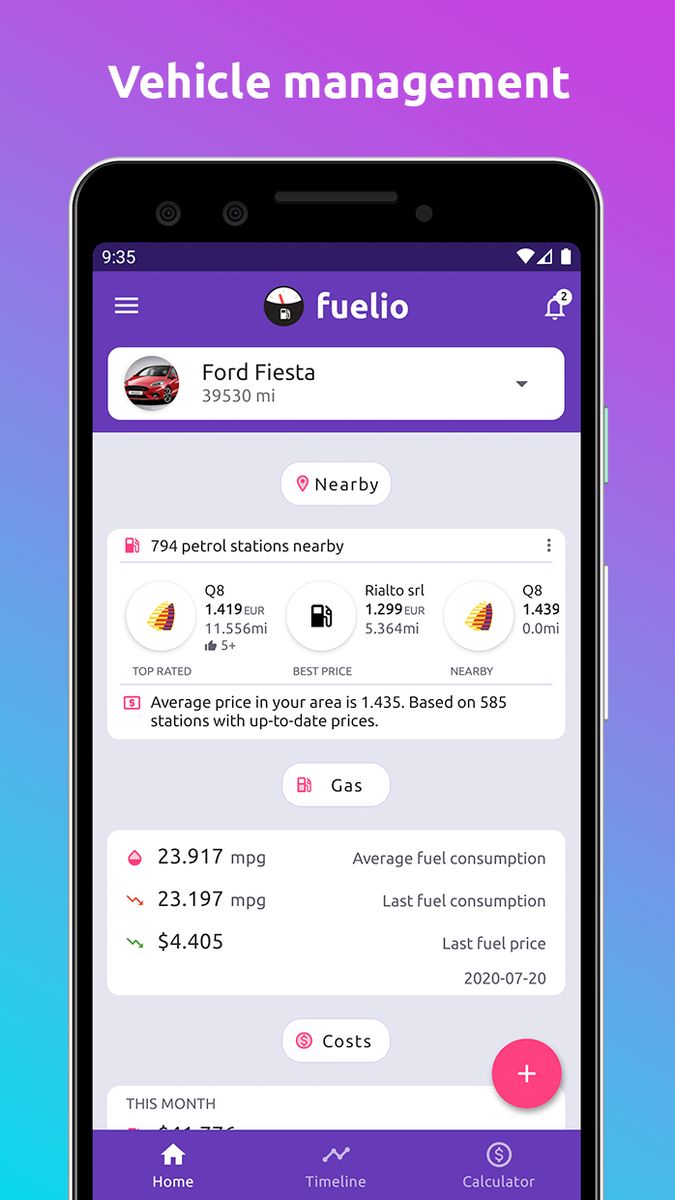 Fuelio: App Reviews, Features, Pricing & Download | AlternativeTo