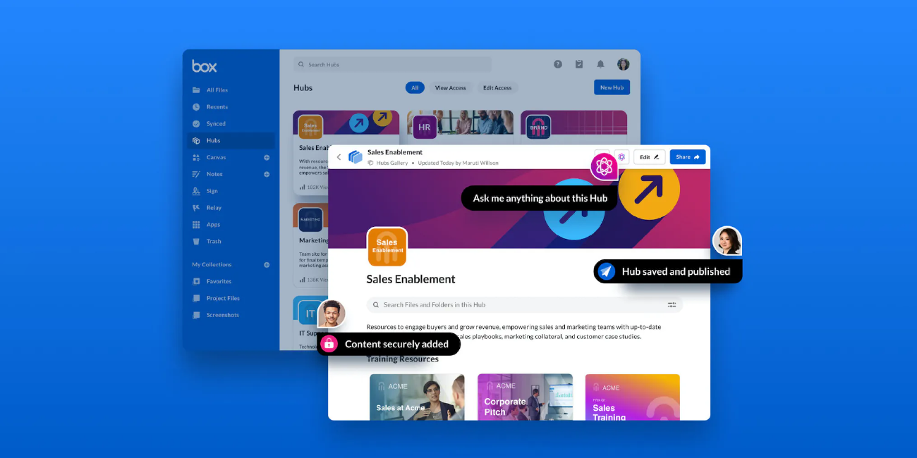Box launches 'Hubs' for enhanced information discovery and usage ...