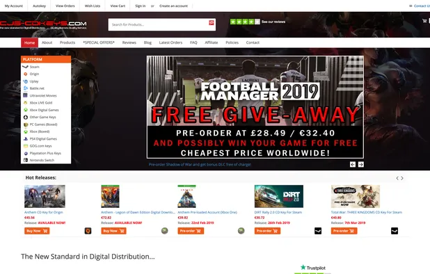 Eneba Alternatives: Game Stores & Similar Websites - Page 2 | AlternativeTo