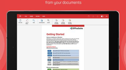 OfficeSuite : Cross-platform office suite for Windows PC, Android, and iOS. | AlternativeTo