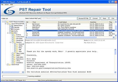 Perfect Data Solutions Outlook PST Repair Alternatives and Similar ...