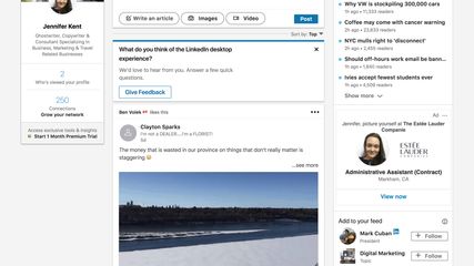 LinkedIn: Business-oriented social network with over 433 million users ...