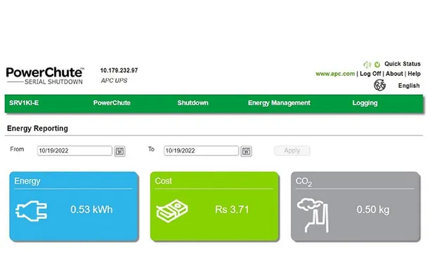 PowerChute Serial Shutdown: UPS management, graceful shutdown, and ...