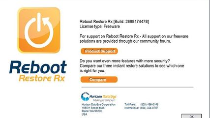 Reboot Restore Rx: Makes it easy to maintain PC’s | AlternativeTo