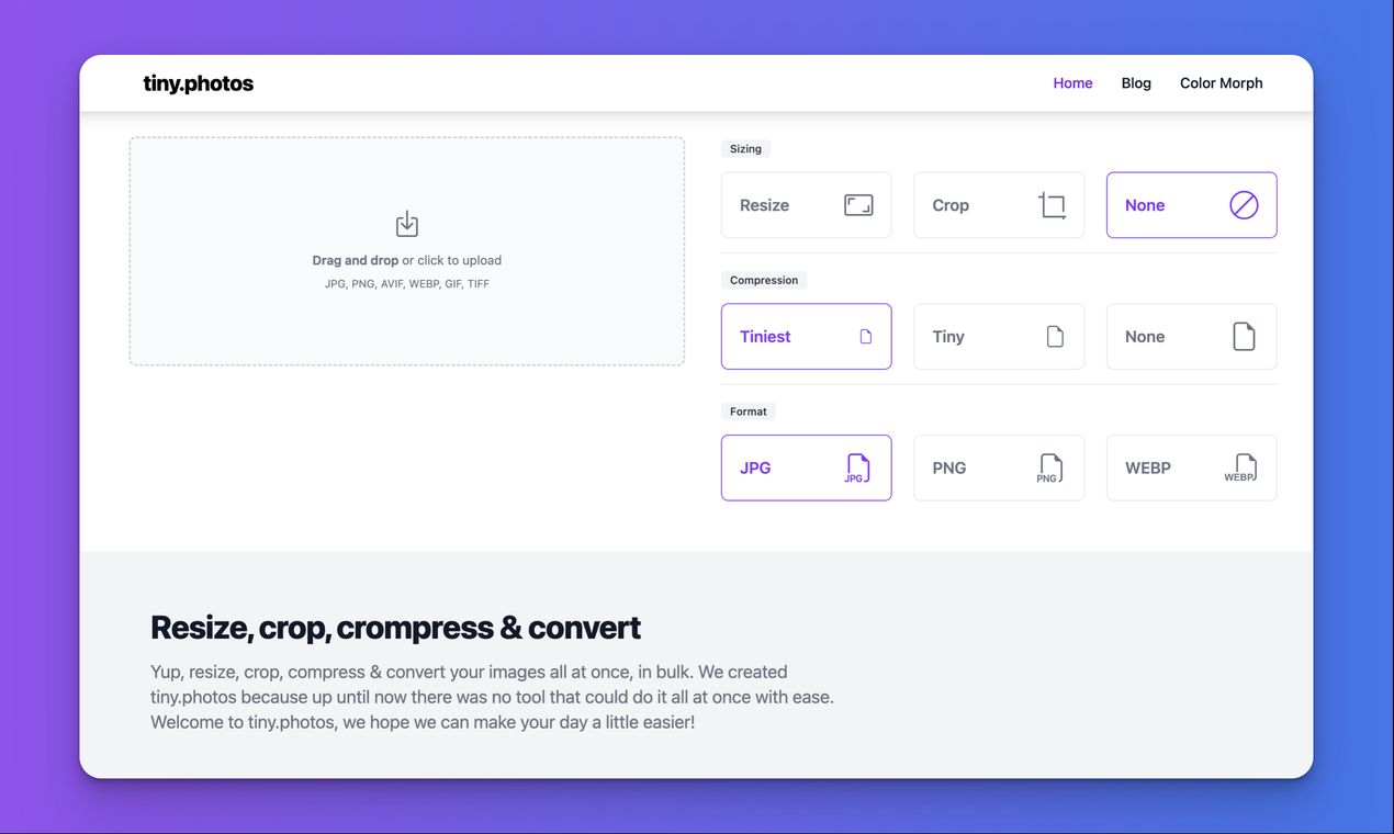 tiny.photos Alternatives: Top 10 Image Optimizers | AlternativeTo