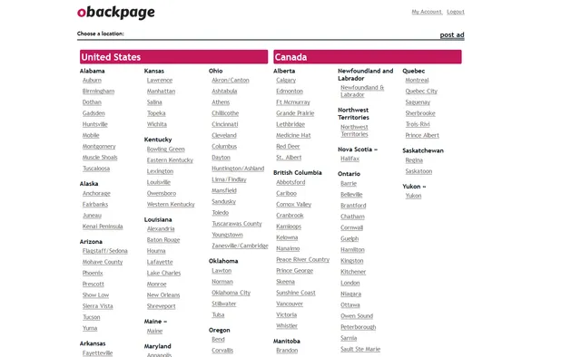 Starbackpage Alternatives: Top 14 Classified Ad Services & Similar ...