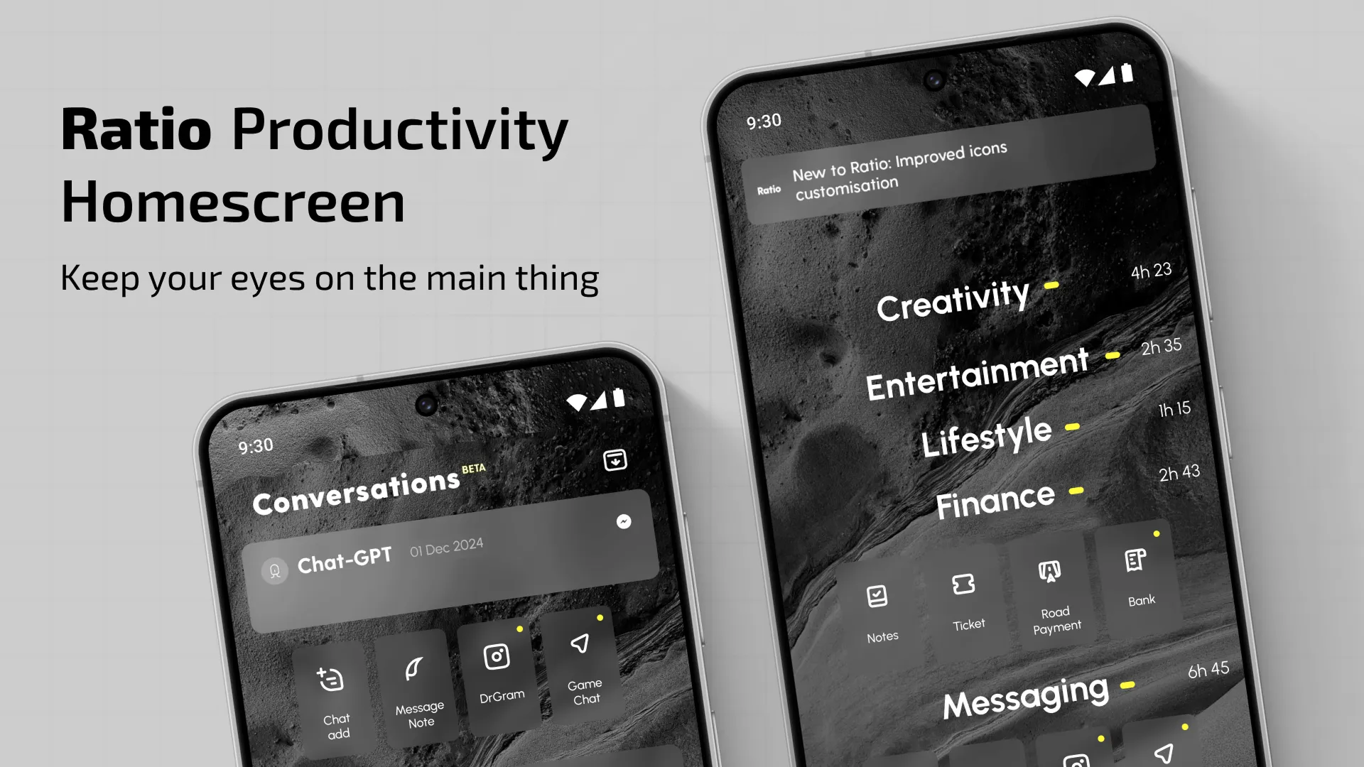 Ratio: Productivity Homescreen Alternatives: Top 12 Application ...