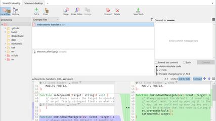 SmartGit: Graphical client for Git that supports pull requests for GitHub, GitLab, Azure ...