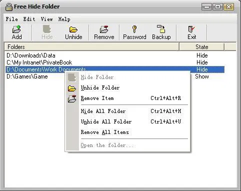 Free Hide Folder Alternatives and Similar Software | AlternativeTo