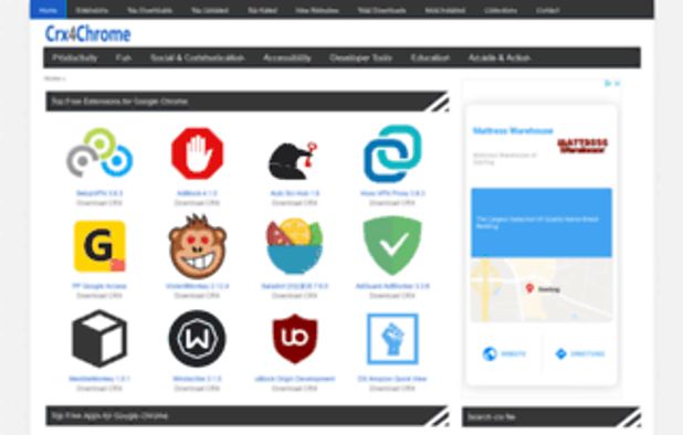 CRX4Chrome: An alternative source of extensions for Chromium based ...