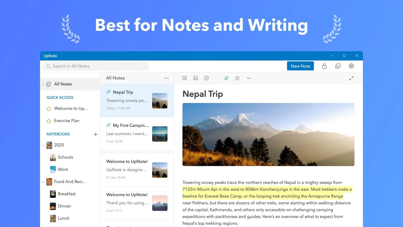 UpNote: Stay focused and productive with a clean and clutter-free note ...