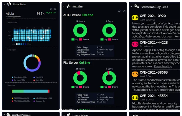 Heimdall Application Dashboard Alternatives and Similar Apps & Services ...