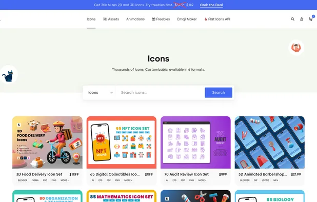 Great Flaticon Alternatives: Top Icon Libraries in 2025 | AlternativeTo