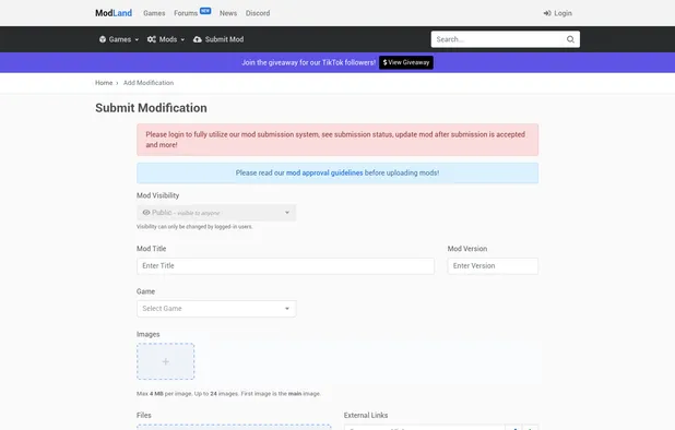 ModLand: Here you can find thousands of user created content for games - mods, like | AlternativeTo