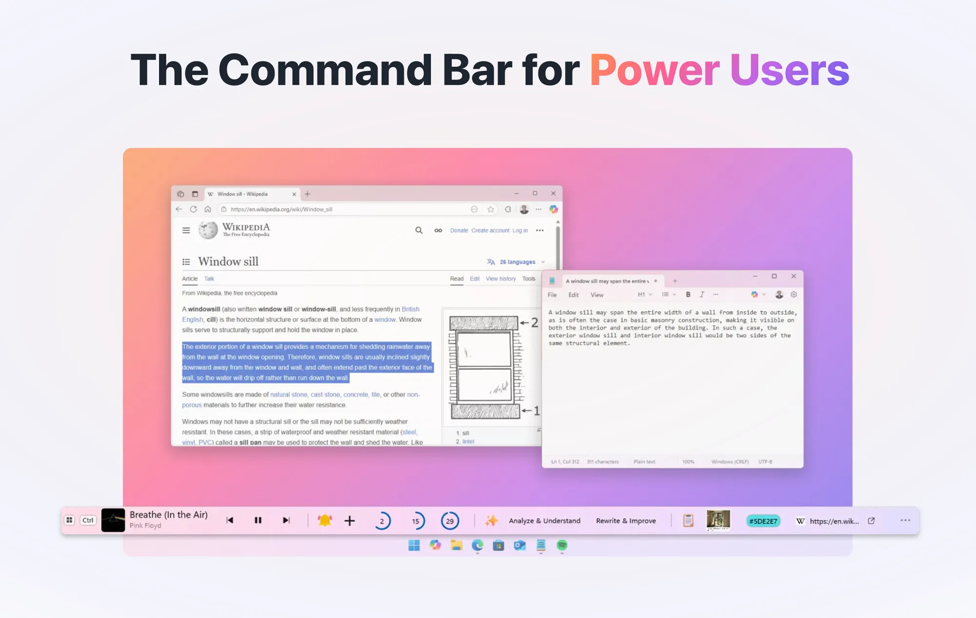 WindowSill: Universal AI-powered command bar | AlternativeTo