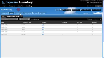 Skyware Inventory: Web-based Inventory Management. Skyware Inventory is ...