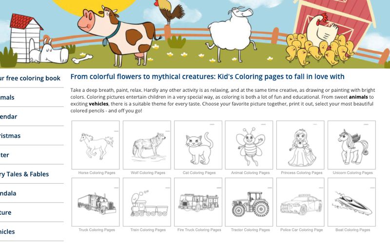 Coloring Pages for kids Alternatives and Similar Apps | AlternativeTo