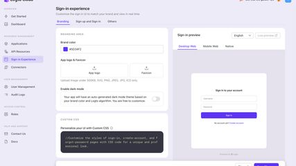 Logto: Helps you build the sign-in, auth, and user identity within ...