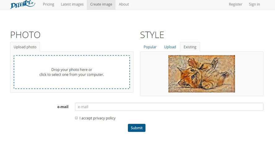 Deepart.io: Artificial intelligence turning your photos into beautiful ...