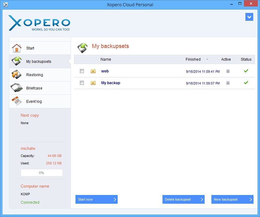 Xopero Cloud Personal Alternatives - Explore Similar Software | AlternativeTo