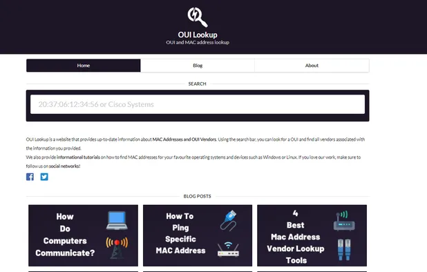 Mac Address Lookup Alternatives and Similar Sites & Apps | AlternativeTo