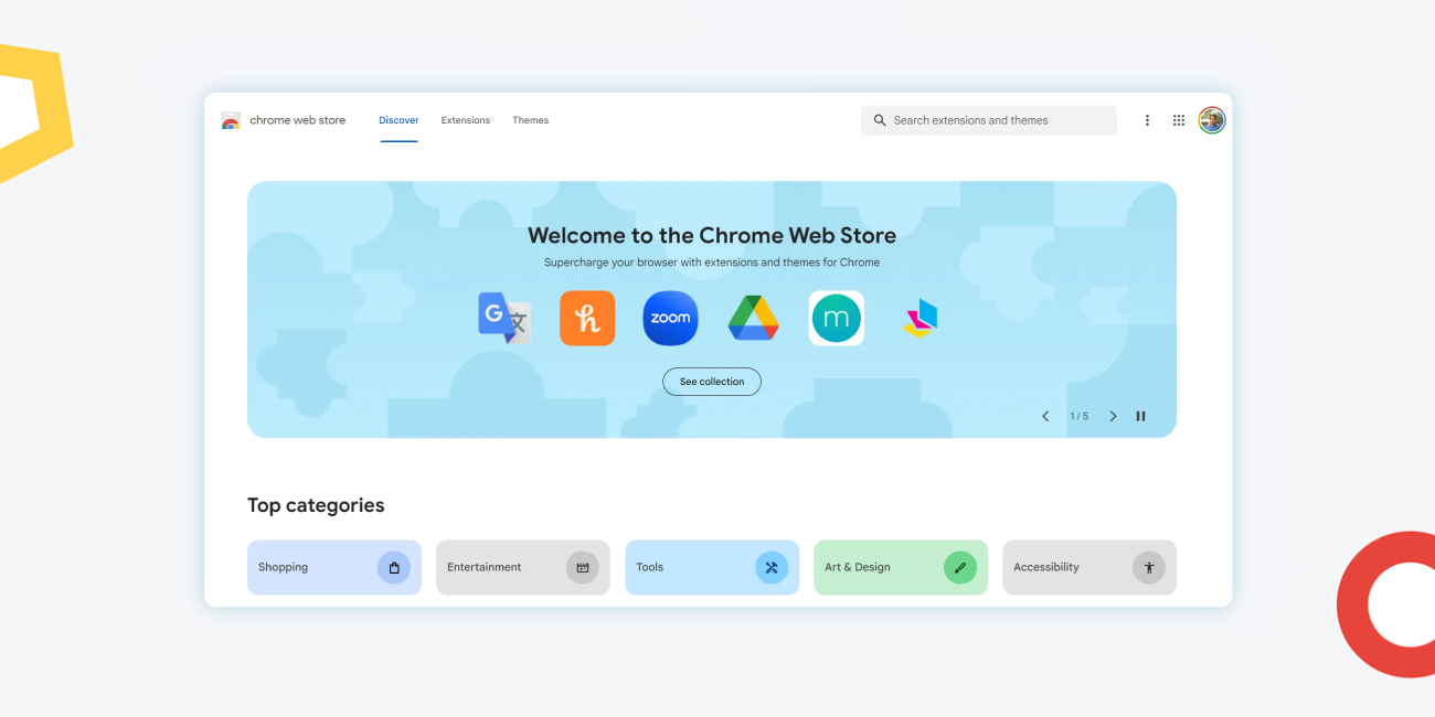 Chrome Web Store gets a Material You design makeover | AlternativeTo Chrome Web Store gets a Material You design makeover | AlternativeTo