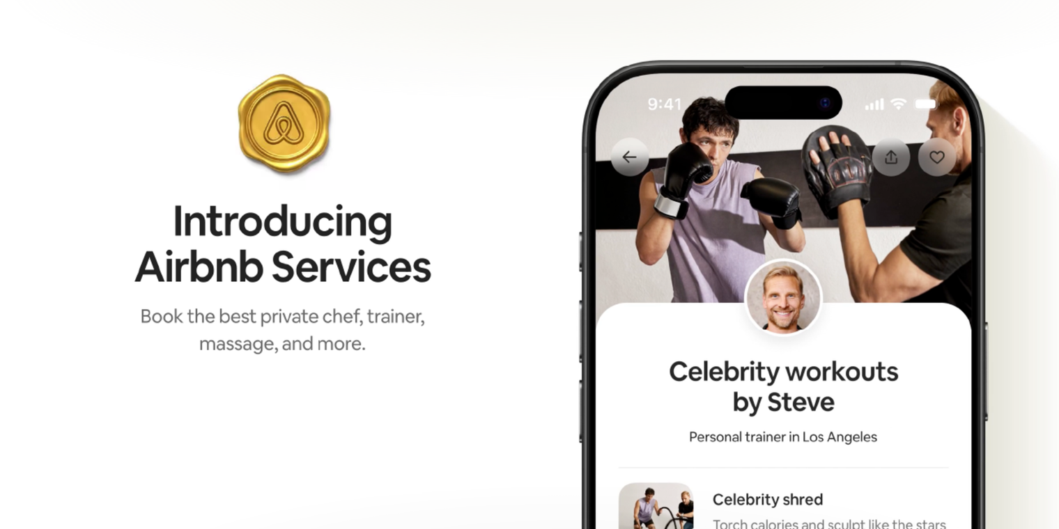Airbnb app redesign adds services booking, trip planning, and upgraded ...
