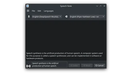 Speech Note: Note taking and reading with Speech to Text and Text to ...