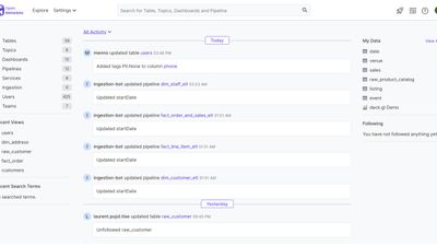 OpenMetadata: Reviews, Features, Pricing & Download | AlternativeTo