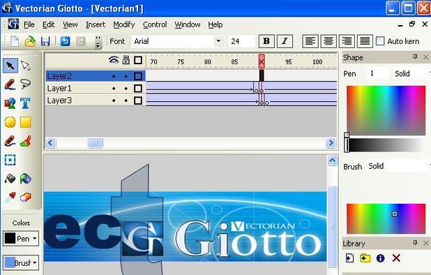 Vectorian Giotto: Simple flash animation | AlternativeTo
