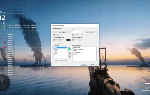 FPS Monitor: Tracks your PC's hardware state and displays this ...