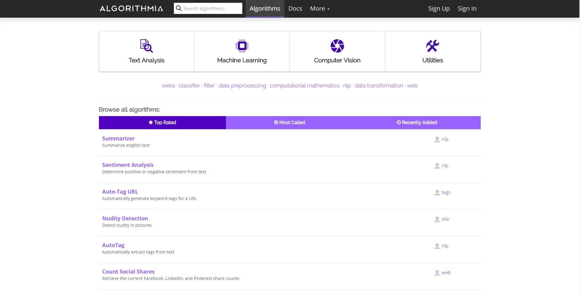Algorithmia Alternatives and Similar Sites & Apps | AlternativeTo