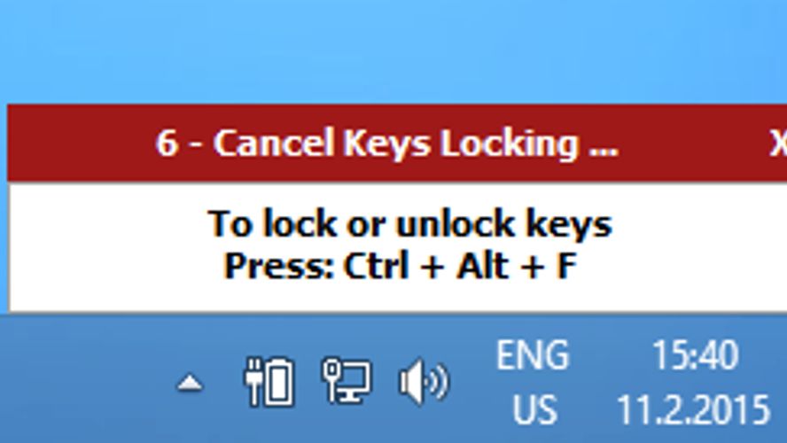 BlueLife KeyFreeze: FREE Windows application that blocks your keyboard ...